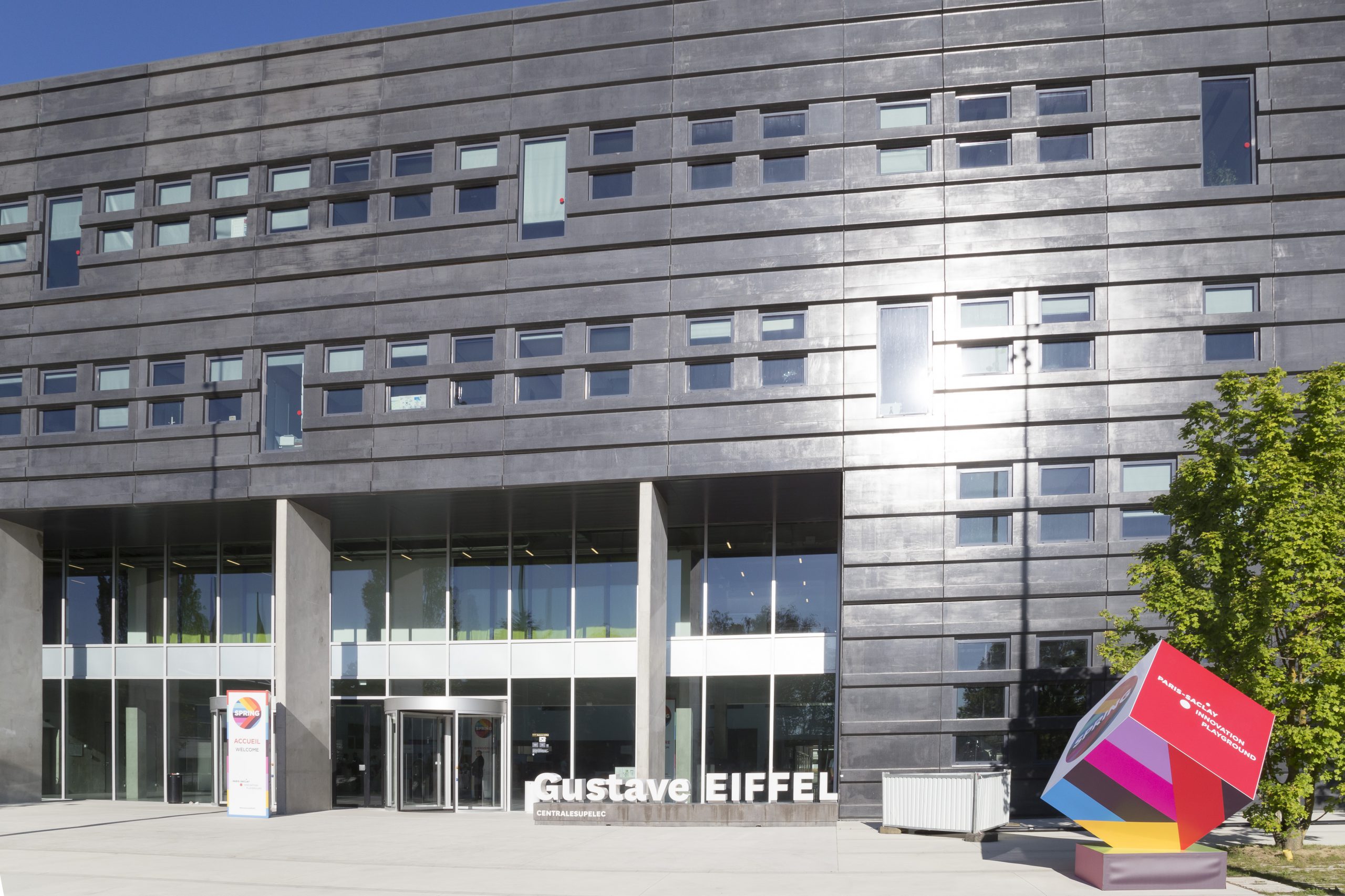 CentraleSupélec – bâtiment A (Gustave Eiffel) | EPA Paris-Saclay