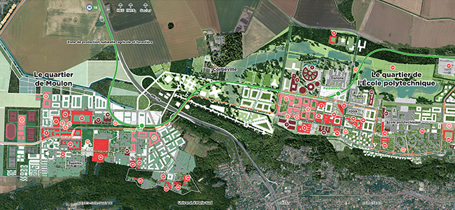 Les quartiers de l’École polytechnique et de Moulon, sélectionnés dans le cadre de l’appel à ...