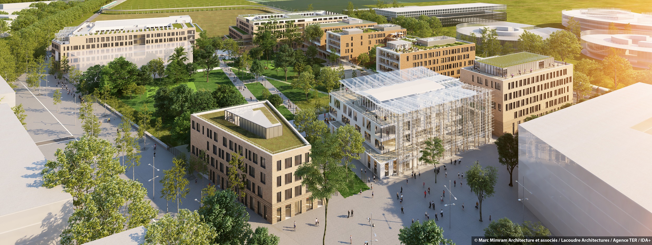 Début du chantier du nouveau Campus d’AgroParisTech-INRAE. | EPA Paris ...